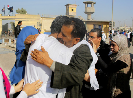 Relatives Hug Unidentified Prisoner L Who Editorial Stock Photo - Stock ...
