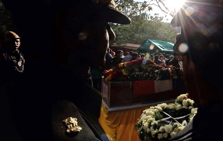 People Pay Their Respect Coffin Major Editorial Stock Photo - Stock ...
