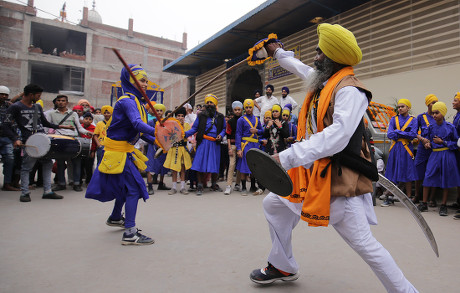 Sikh Woman Man Show Their Skills Editorial Stock Photo - Stock Image ...