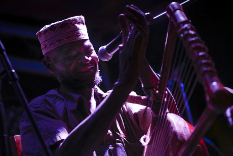 Kenyan Musician Ayub Ogada Plays His Editorial Stock Photo - Stock ...