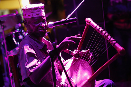 Kenyan Musician Ayub Ogada Plays His Editorial Stock Photo - Stock ...