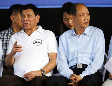 Filipino President Rodrigo Duterte L Chinese Editorial Stock Photo ...