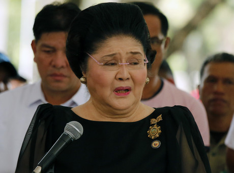 Former Filipino First Lady Imelda Marcos Editorial Stock Photo - Stock ...