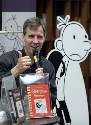 Jeff Kinney American Author Cartoonist Diary Editorial Stock Photo ...