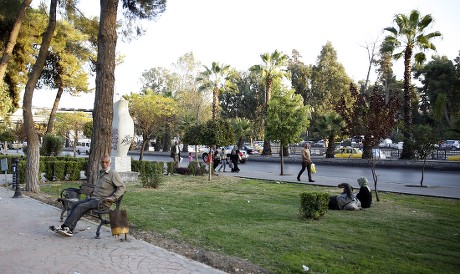 Syrians Picnic Inside Public Park Old Editorial Stock Photo - Stock ...