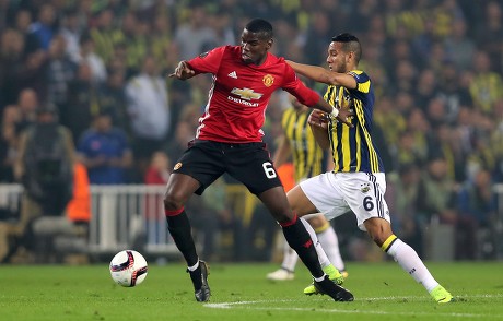 Manchester Uniteds Paul Pogba L Fights Editorial Stock Photo - Stock ...
