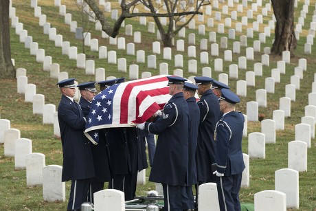 Us Air Force Casket Team Holds Editorial Stock Photo - Stock Image ...