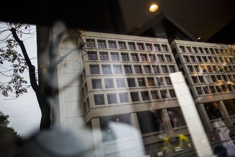 Fbi Headquarters Reflected Window Store Selling Editorial Stock Photo ...