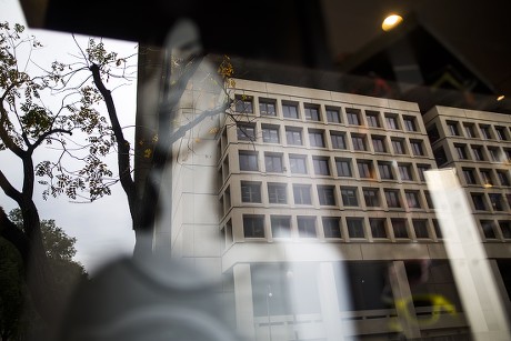 Fbi Headquarters Reflected Window Store Selling Editorial Stock Photo ...