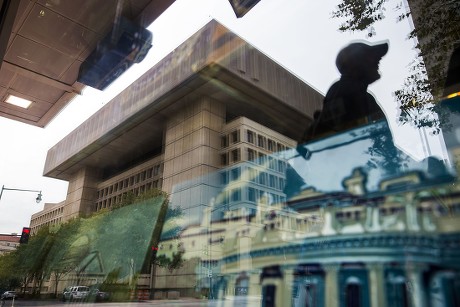 Fbi Headquarters Reflected Window Store Selling Editorial Stock Photo ...