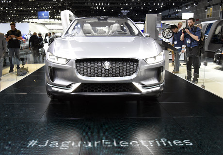 Jaguars Ipace Concept All Electric Vehicle Editorial Stock Photo ...