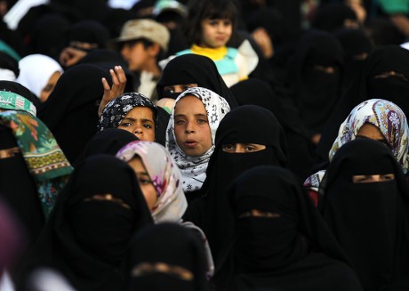 Yemeni Muslims Attend Rally Marking Birth Editorial Stock Photo - Stock ...