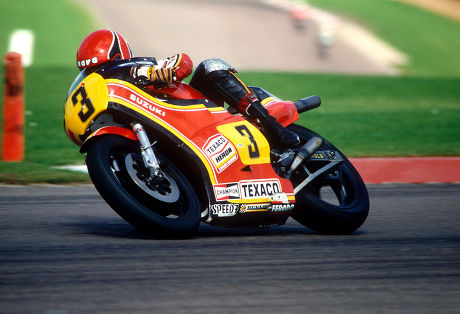 Randy Mamola Racing Suzuki Donington Park Editorial Stock Photo - Stock ...