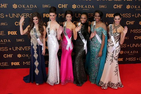 Miss Universe Contestants Pose Photos During Editorial Stock Photo ...
