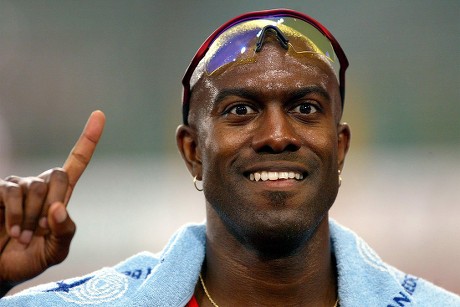Us Allen Johnson Celebrates After Winning Editorial Stock Photo - Stock ...