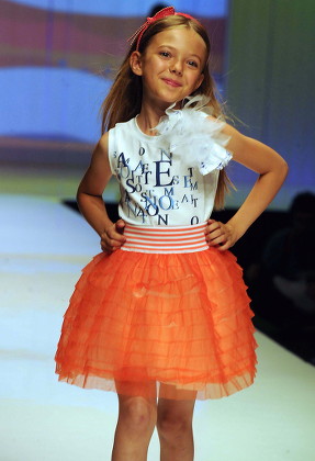 Child Takes Catwalk During Show Simonetta Editorial Stock Photo - Stock ...