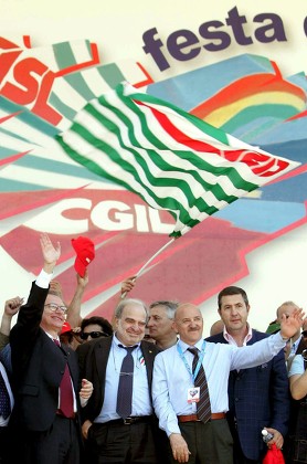 Leaders Italys Three Main Unions Lr Editorial Stock Photo - Stock Image ...