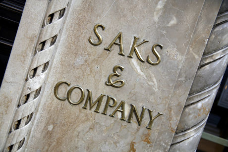 Saks Company Department Store Sign On Editorial Stock Photo - Stock ...