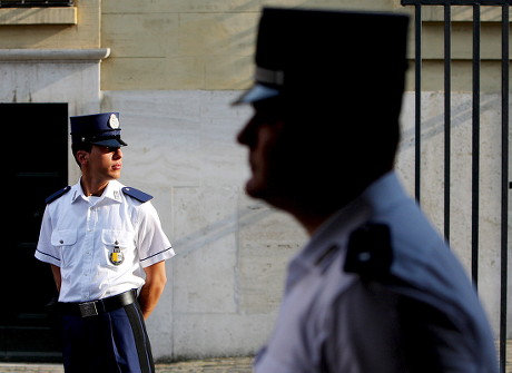 Two Vatican Gendarmes Wearing Their New Editorial Stock Photo - Stock ...