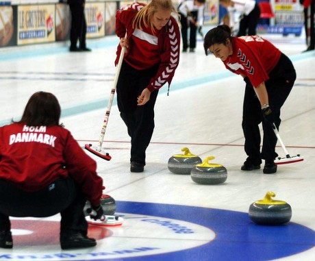 Danish Women Team Action During European Editorial Stock Photo - Stock ...