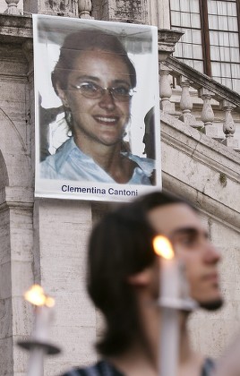 Huge Photo Depicting Clementina Cantoni Italian Editorial Stock Photo ...
