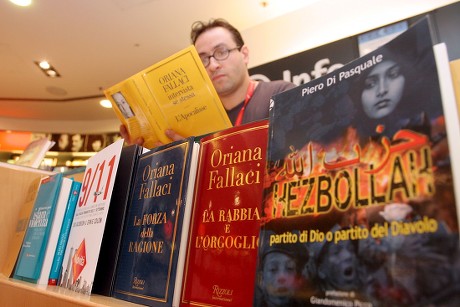 Man Reads Book Written By Italian Editorial Stock Photo - Stock Image ...