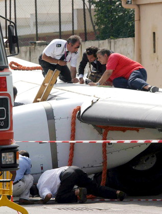 Wreckage Atr 72 Plane That Crashed Editorial Stock Photo - Stock Image ...