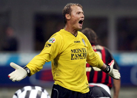 Austrian Goalkeeper Alexander Manninger Ac Siena Editorial Stock Photo ...