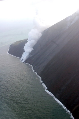 View One Two Small Volcanic Eruptions Editorial Stock Photo - Stock ...