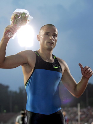 British Athlete Andy Turner Celebrates After Editorial Stock Photo ...
