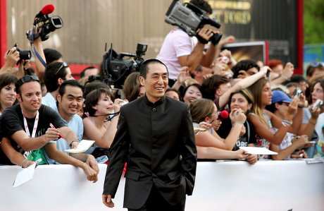 Chinese Film Director Zhang Yimou Walks Editorial Stock Photo - Stock ...