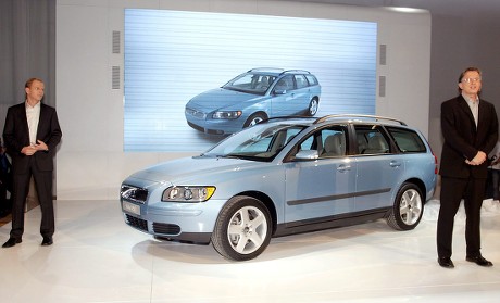 New Volvo V50 Car Presented First Editorial Stock Photo - Stock Image ...