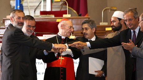 Lr Romes Chief Rabbi Riccardo Di Editorial Stock Photo - Stock Image ...