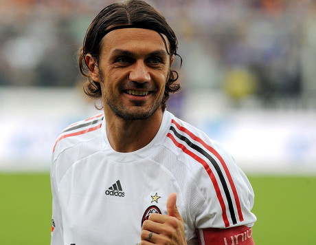 Italian Captain Ac Milan Paolo Maldini Editorial Stock Photo - Stock ...