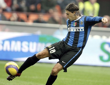Inter Milans Argentinian Striker Hernan Crespo Editorial Stock Photo ...