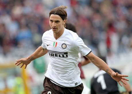Swedish Forward Zlatan Ibrahimovic Inter Milan Editorial Stock Photo ...