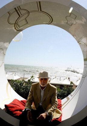 Italian Film Director Mario Monicelli Poses Editorial Stock Photo ...