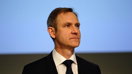 Carl Mellander Cfo Ericsson Press Briefing Editorial Stock Photo ...