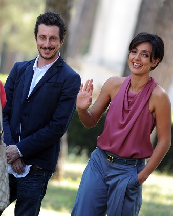 Italian Actors Luca Bizzarri L Ambra Editorial Stock Photo - Stock ...
