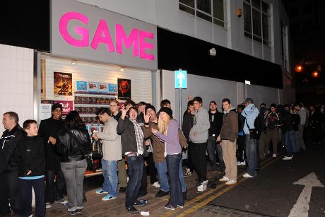 Queue Outside Game Store Kingston Editorial Stock Photo - Stock Image ...