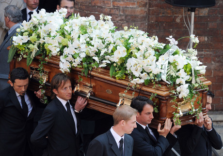 Coffin Pietro Ferrero Carried Out Church Editorial Stock Photo - Stock ...