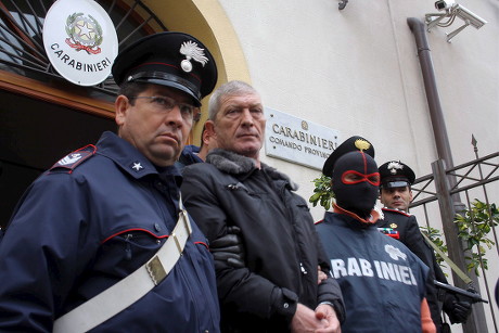 Under Heavy Carabinieri Guard Alleged Mafia Editorial Stock Photo ...