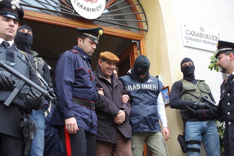 Under Heavy Carabinieri Guard Alleged Mafia Editorial Stock Photo ...