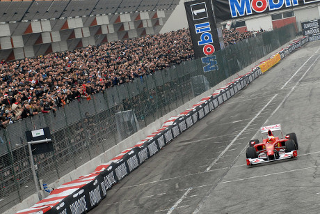 Luca Badoer Drives Ferrari F60 During Editorial Stock Photo - Stock ...