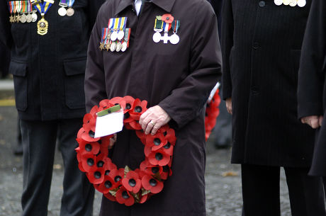 World War Ii Veteran Holding Poppy Editorial Stock Photo - Stock Image ...