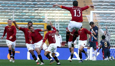 Simone Perrotta 3rd L Roma Celebrates Editorial Stock Photo - Stock ...