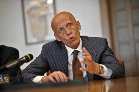 Former Italian Soccer Referee Pierluigi Collina Editorial Stock Photo ...