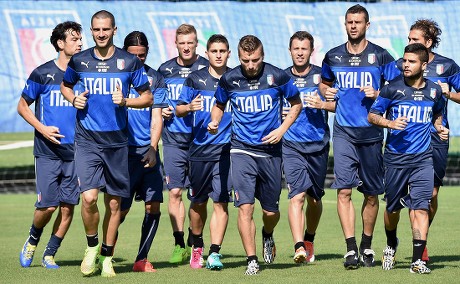 Italy National Soccer Team Players During Editorial Stock Photo - Stock ...