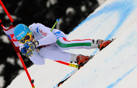 Christof Innerhofer Italy Action During Mens Editorial Stock Photo ...