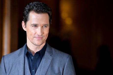 Us Actorcast Member Matthew Mcconaughey Poses Editorial Stock Photo ...